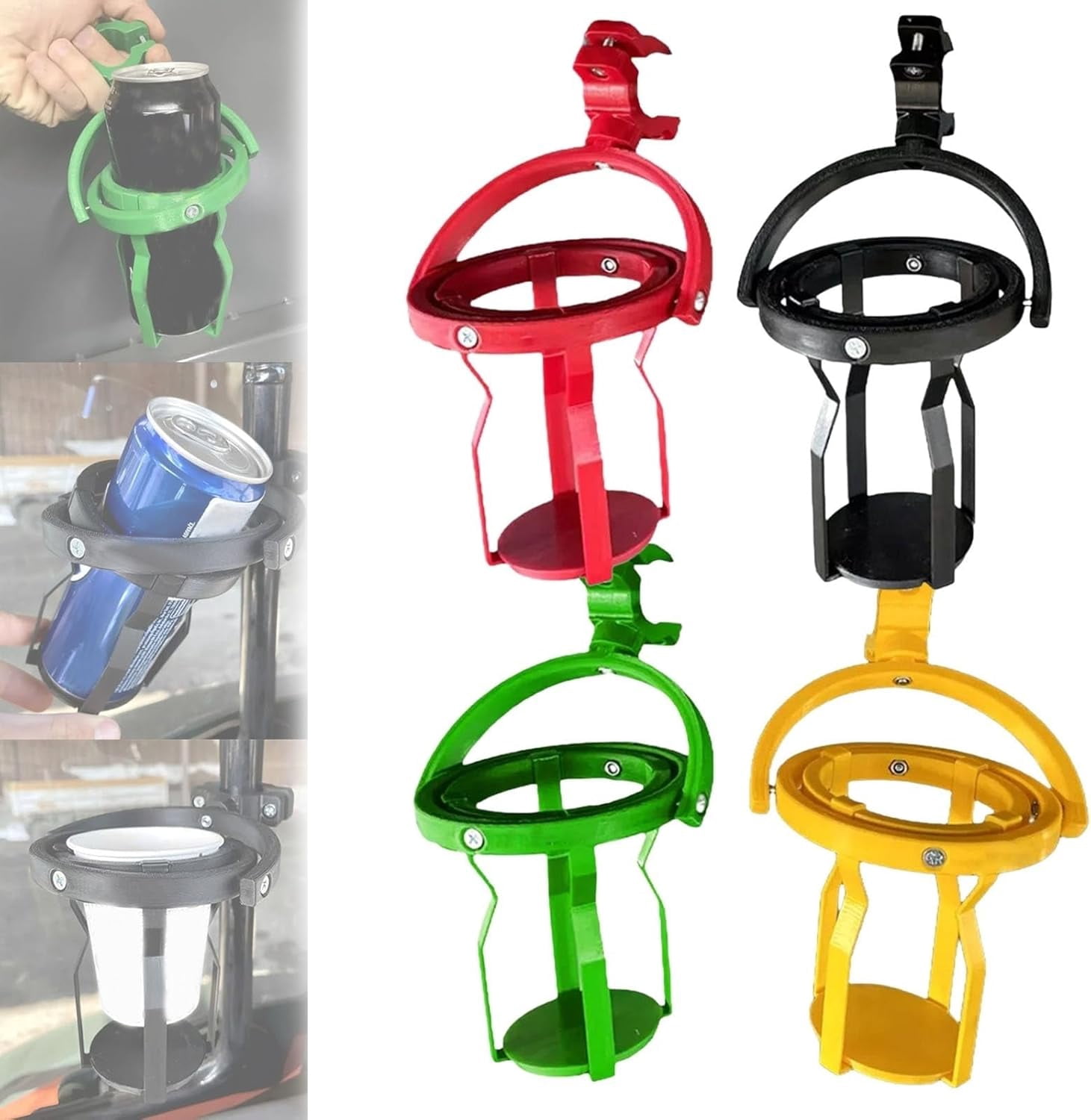 Gyroscopic Cup Holder for Tractors & Scooters - Self-Leveling Anti ...