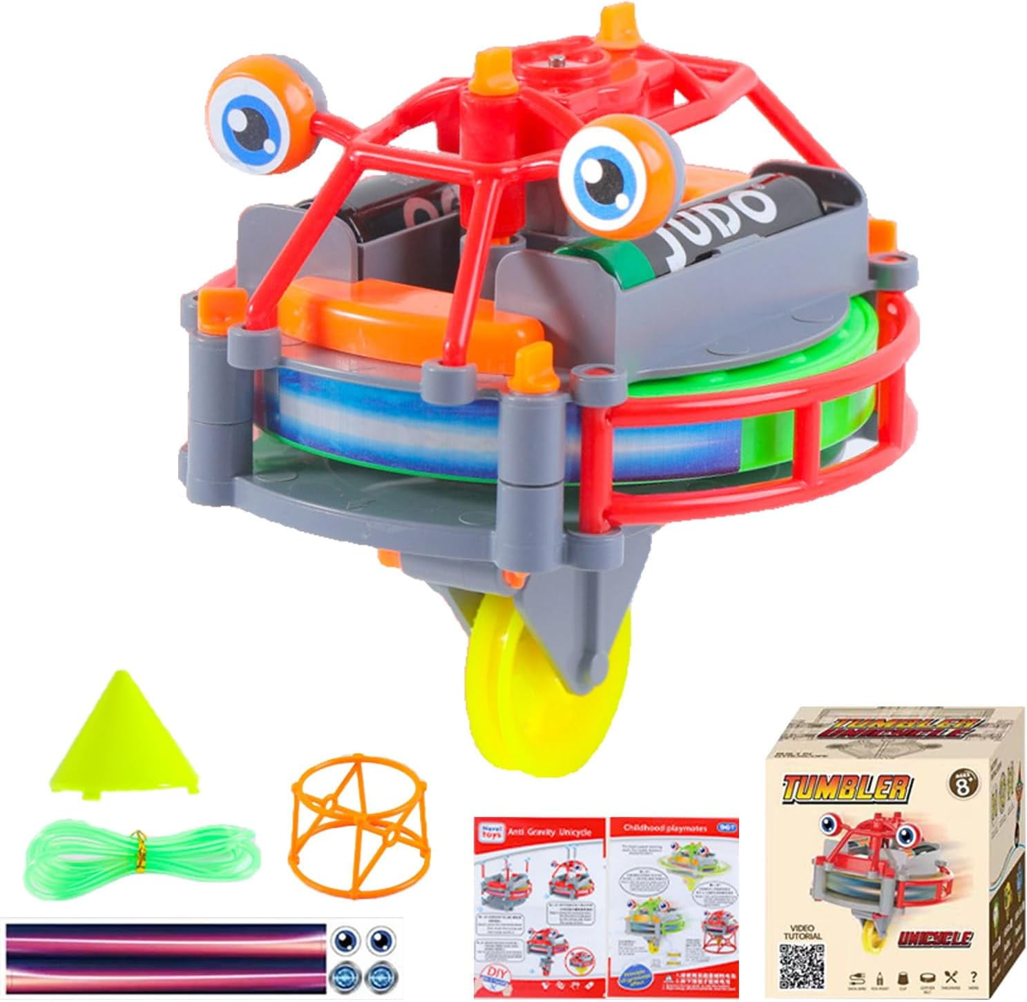 Gyroscopic Toy Unicycle Tightrope, Gyroscope Tightrope Walker Toy ...