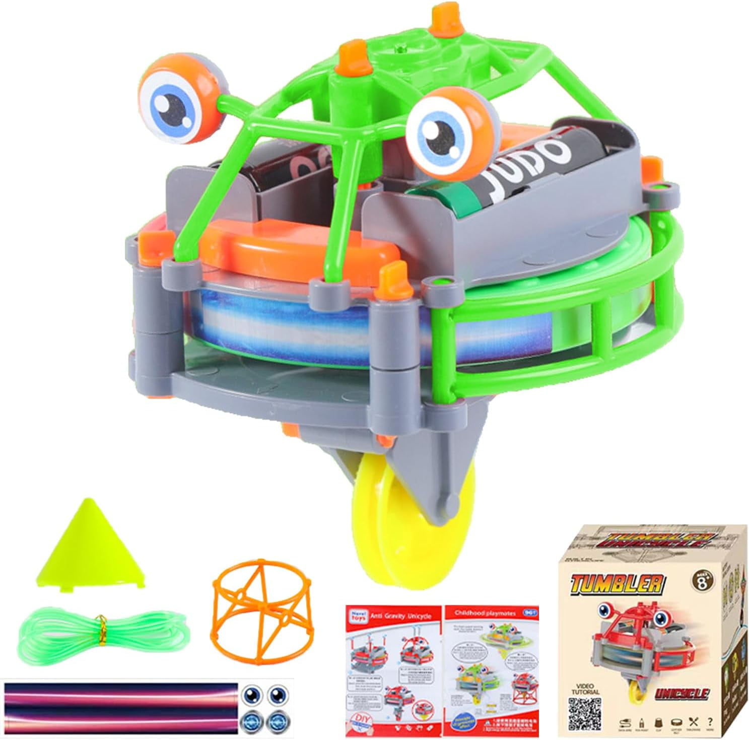 Gyroscopic Toy Unicycle Tightrope, Gyroscope Tightrope Walker Toy ...