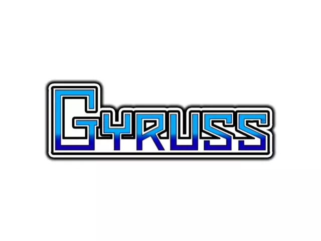 Gyruss Arcade Logo Waterproof Sticker Phone Decal Water Bottle Stickers ...