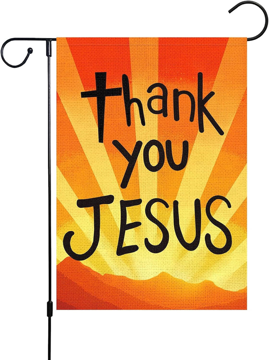 Gyryp Thank You Jesus Christmas Religion Religious Easter Garden Flag ...