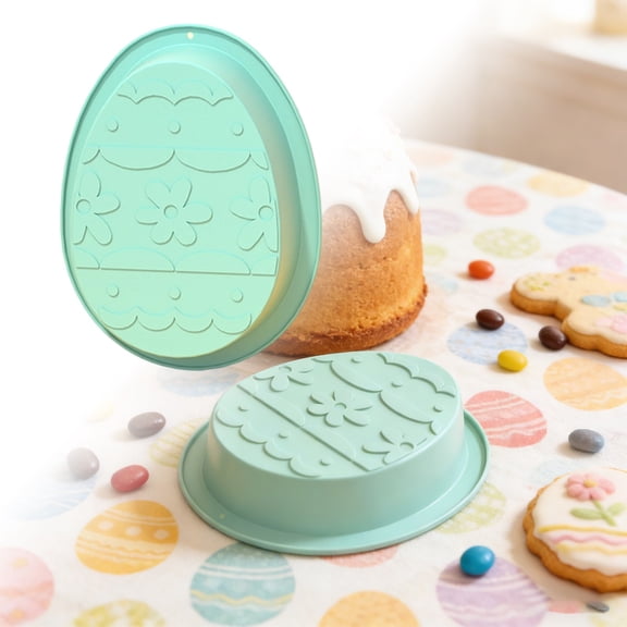 Egg-Shaped Cake Pans and Molds for Easter Baking and Crafting