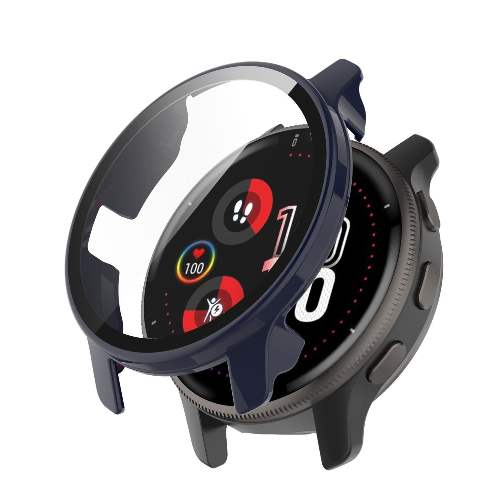 Gytml Full Coverage Smartwatch Case, Integrated Pc & Tempered Glass ...