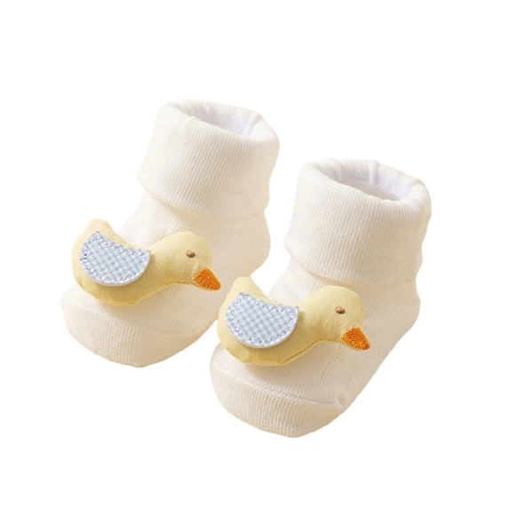 Gyujnb Baby Crew Socks Soft Breathable Non-Slip Sole for Infants ...