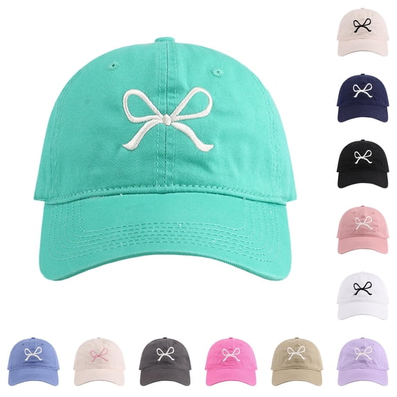 Gyujnb Baseball Cap Washed Finish Adjustable Knot Graphic Embroidery ...
