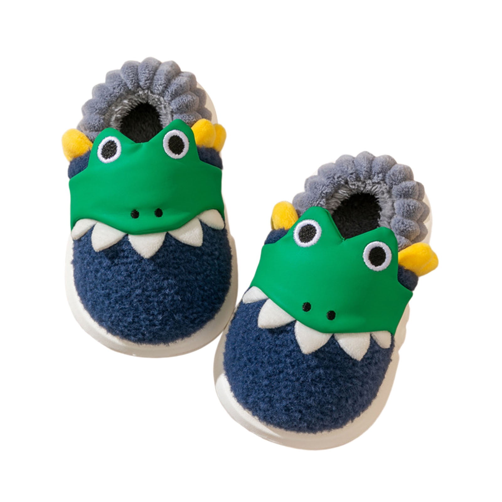 Gyujnb Kids Slippers,Girls Slippers Winter Warm Fleece Lined Shoes for ...