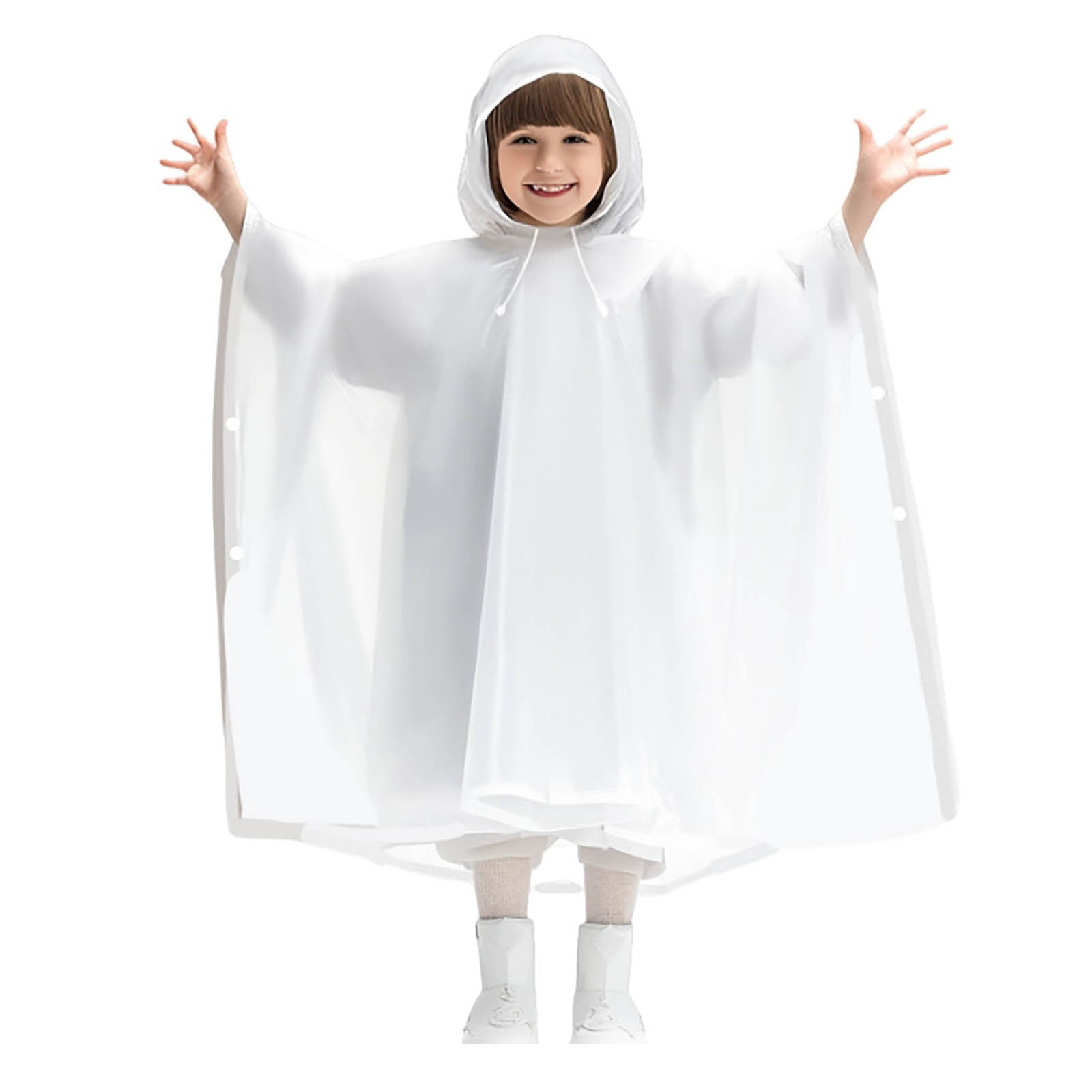 Gyujnb Spring and Autumn Boys' and Girls' Plain Color Buttoned Thick ...