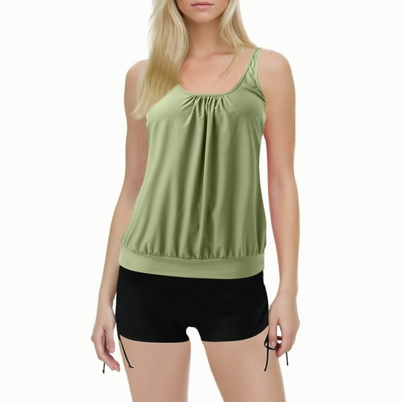 Gyujnb Swimsuit for Women,Tankini Swimsuits for Women 2 Piece Bathing ...