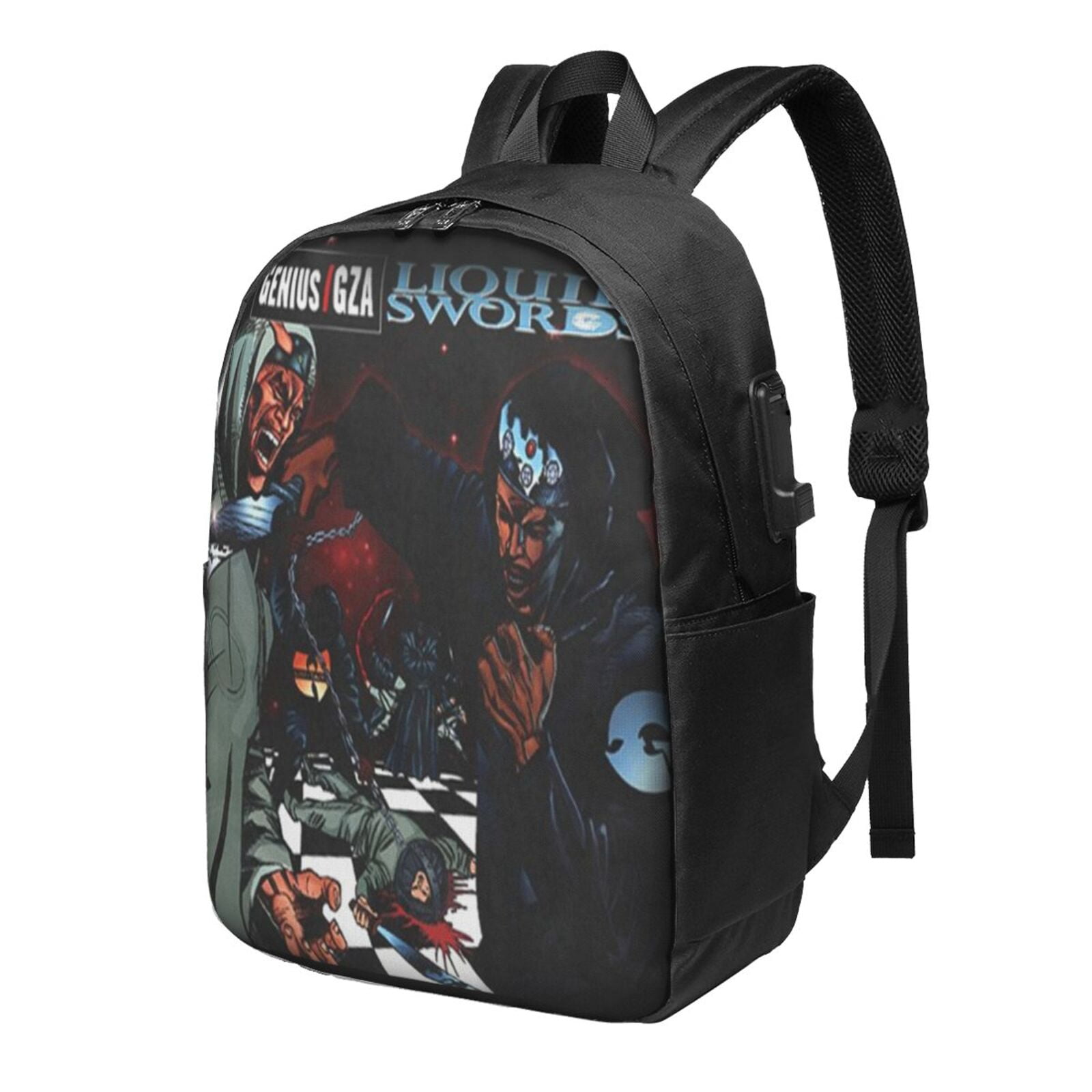 Gza - Liquid Swords Backpack Fashion Travel Backpack Laptop Backpack 17 ...