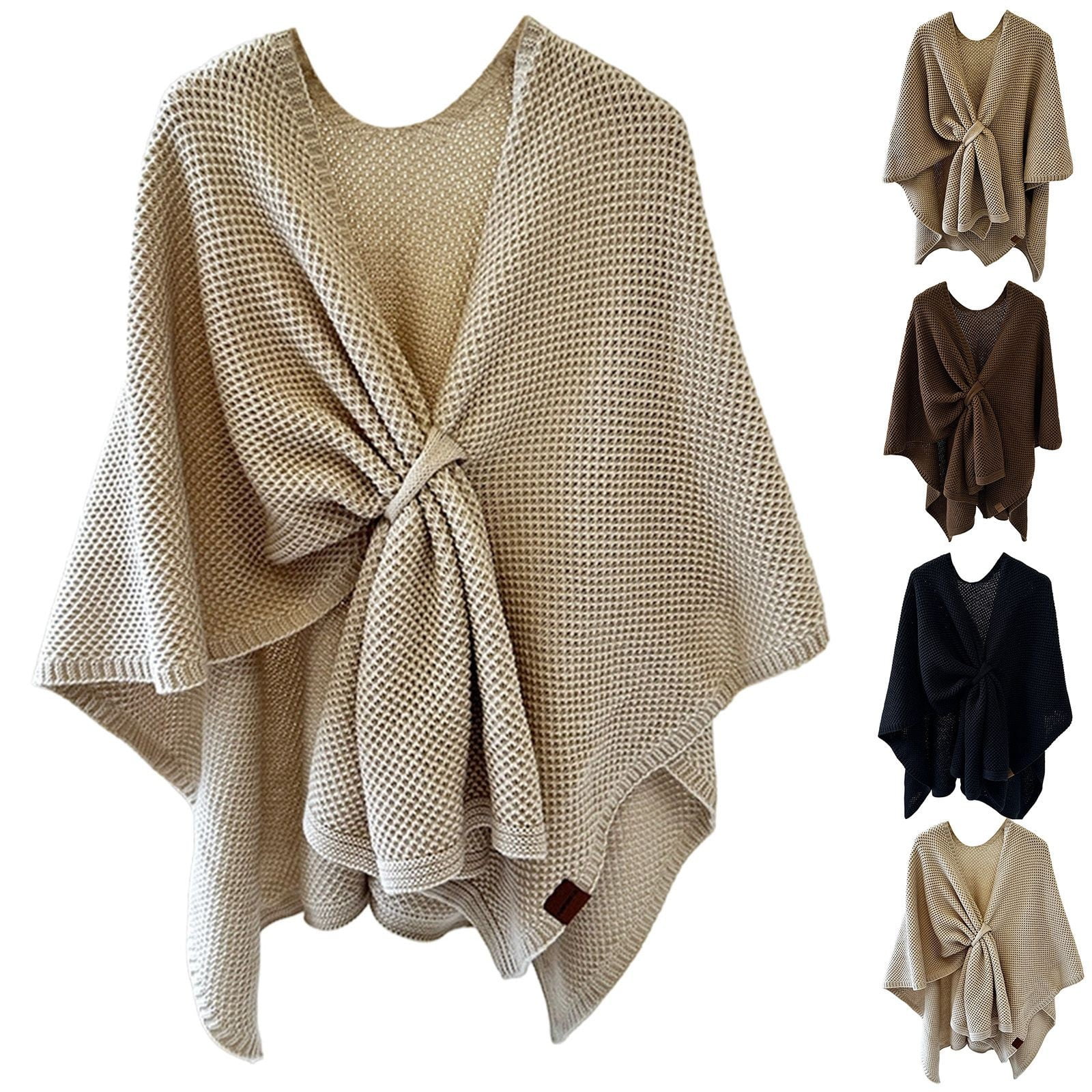 Gzbliryd Wearable Blankets for Women Shawl Wrap Soft Comfy Poncho Throw ...