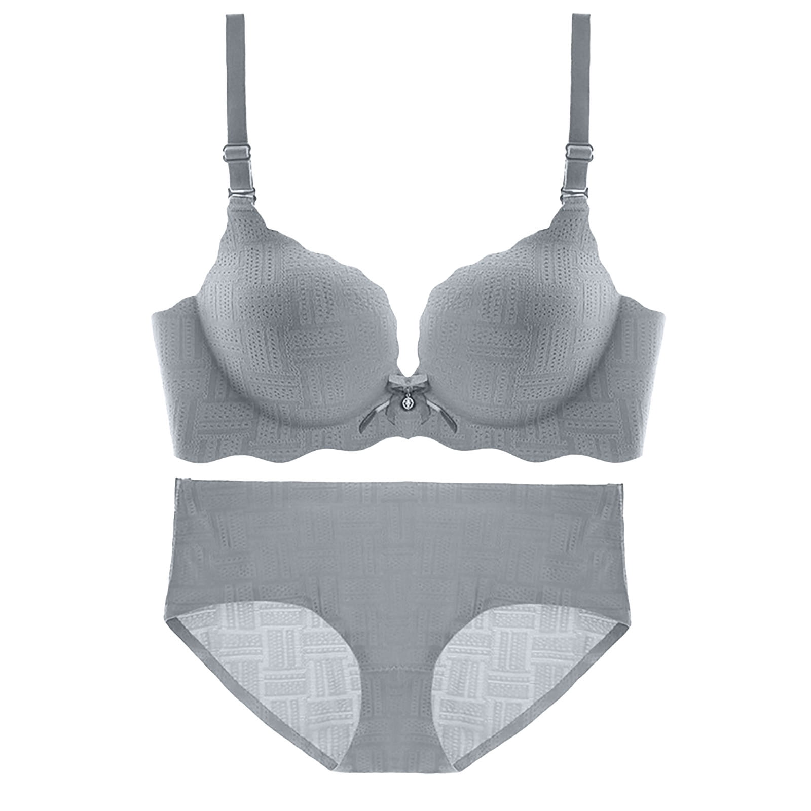 Gzea Bra For Women Seamless Women's Bra Small Chest Push Up And Side ...