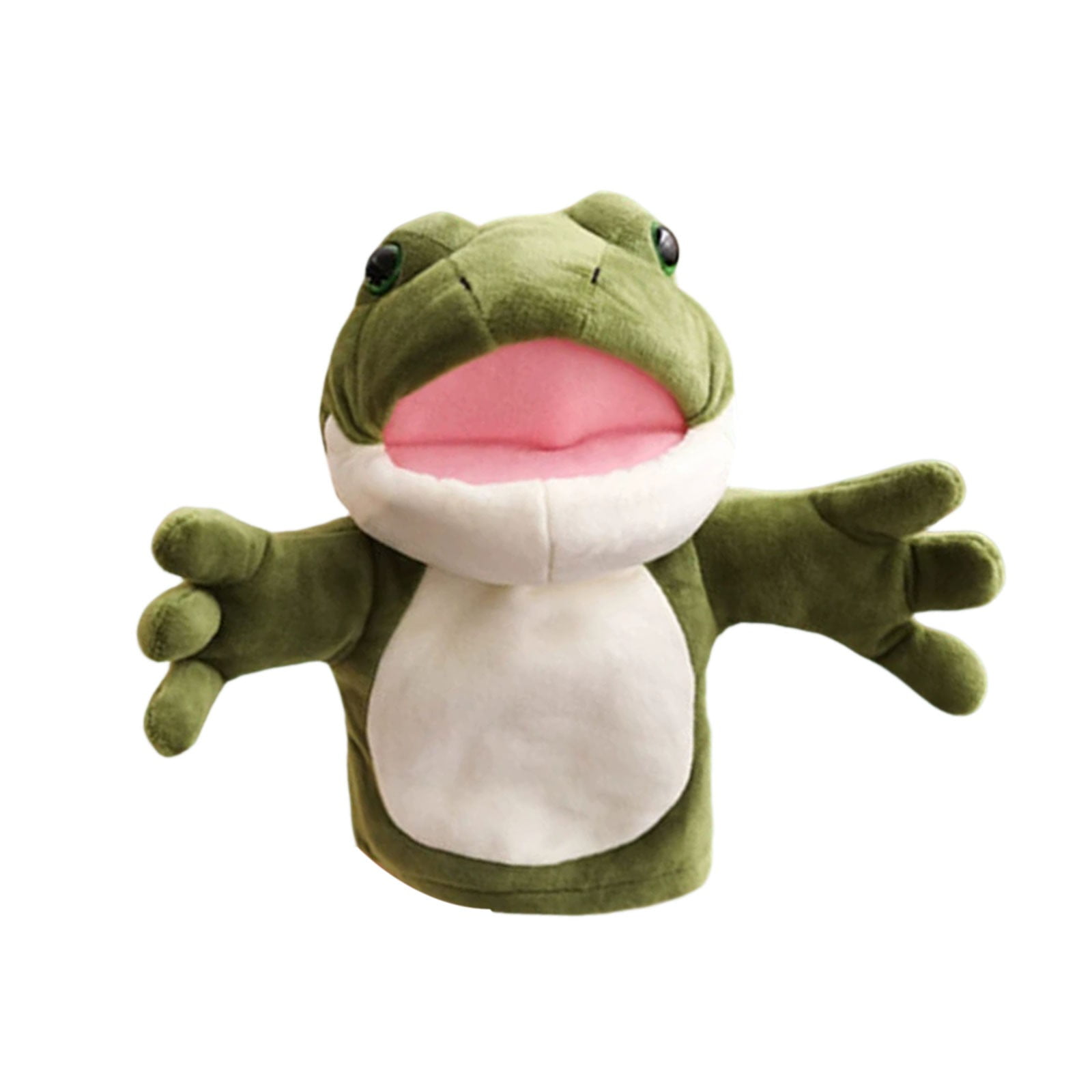 Gzishu Talking Hand Puppet Plush Toy with Moving Mouth, Interactive ...