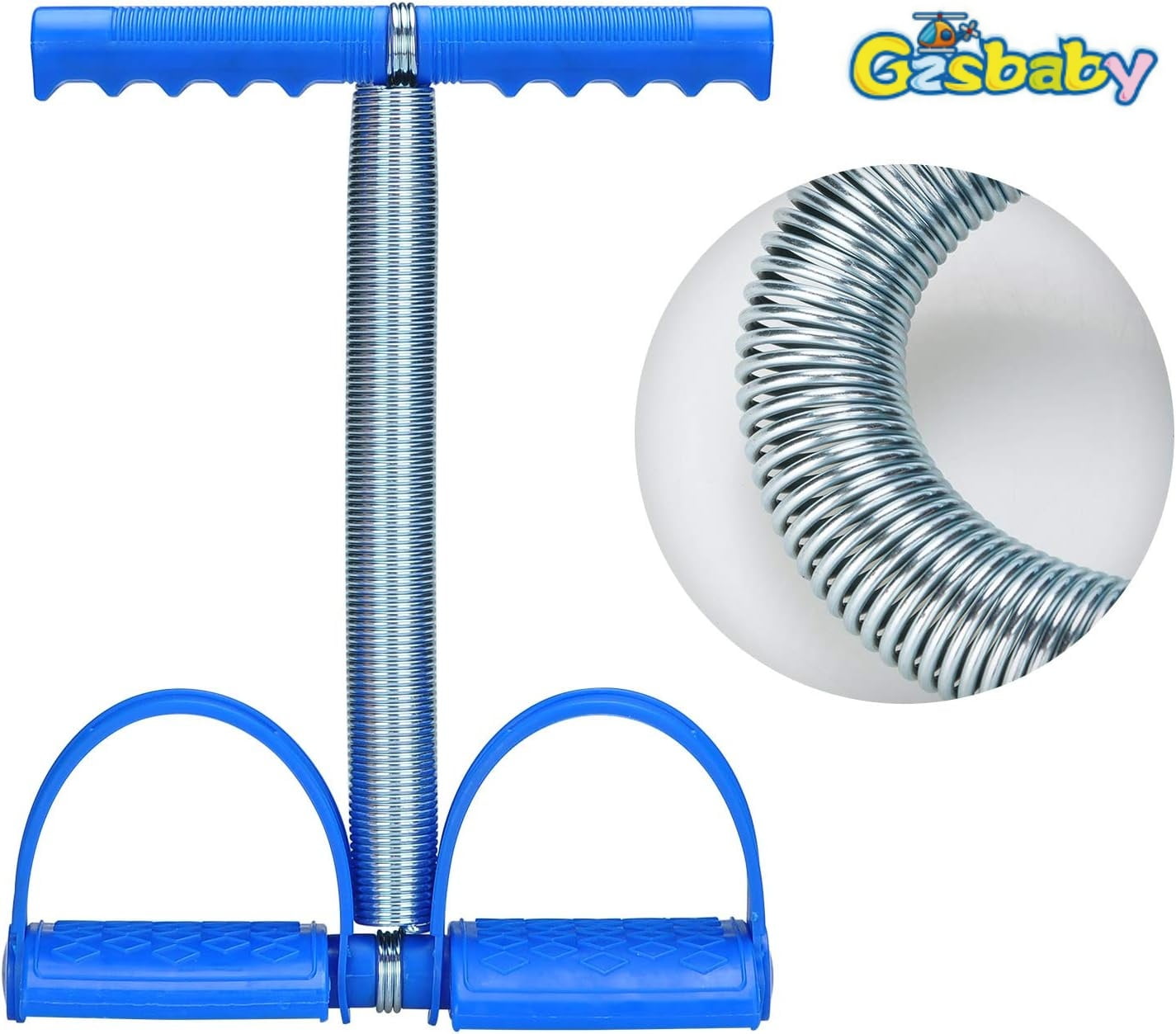 Gzsbaby Elastic Sit Up Pull Rope Pedal Resistance Band Powerful Spring ...