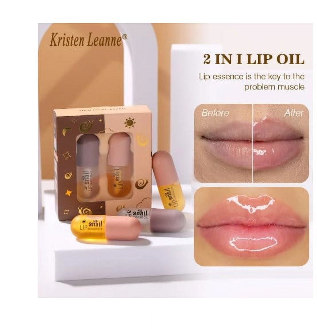 Gzwccvsn 2pcsLip Plumper Set,Natural Lip Plumper And Lip Care Serum ...