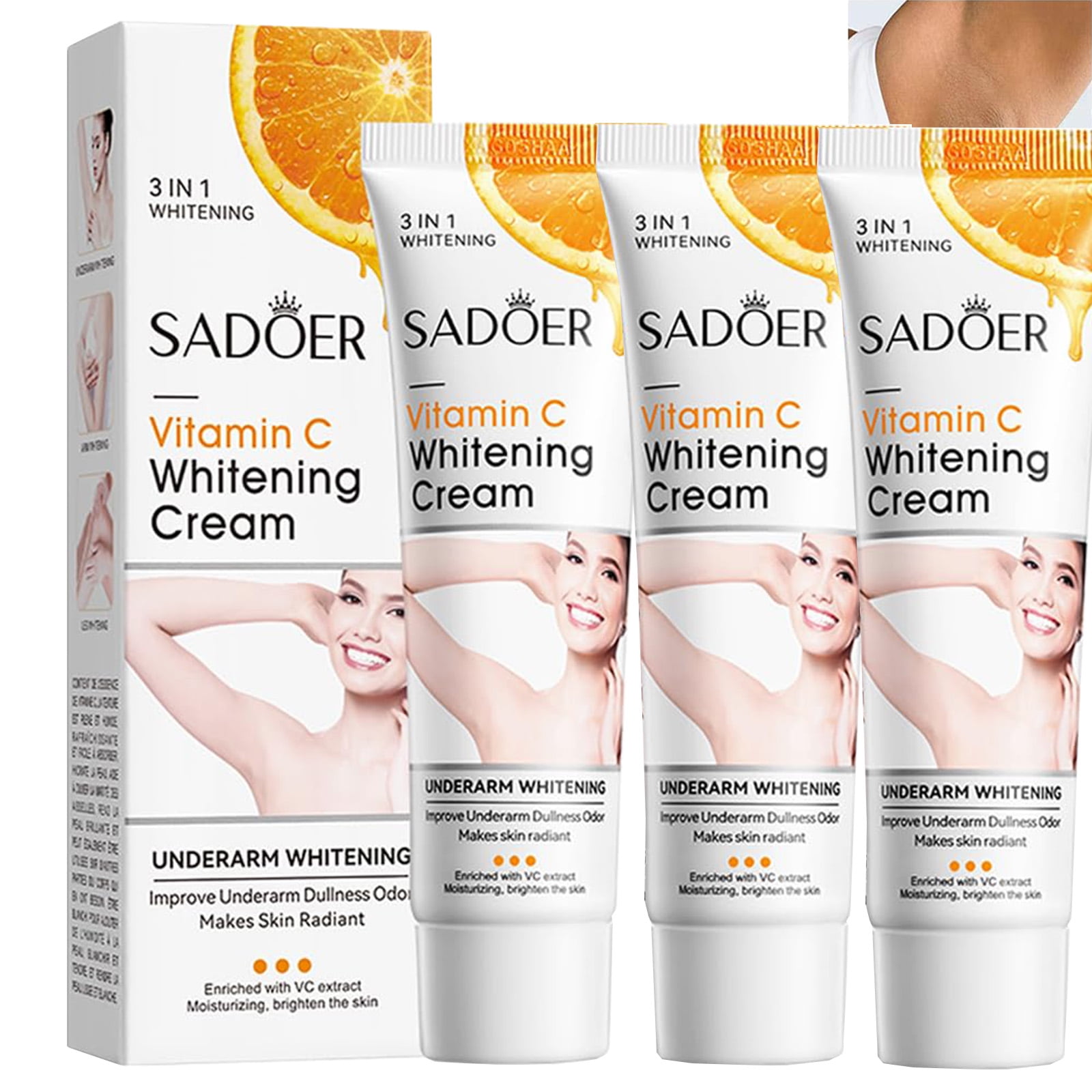 Gzwccvsn Crema para Aclarar las Axilas y Partes Intimas, Para Piel ...