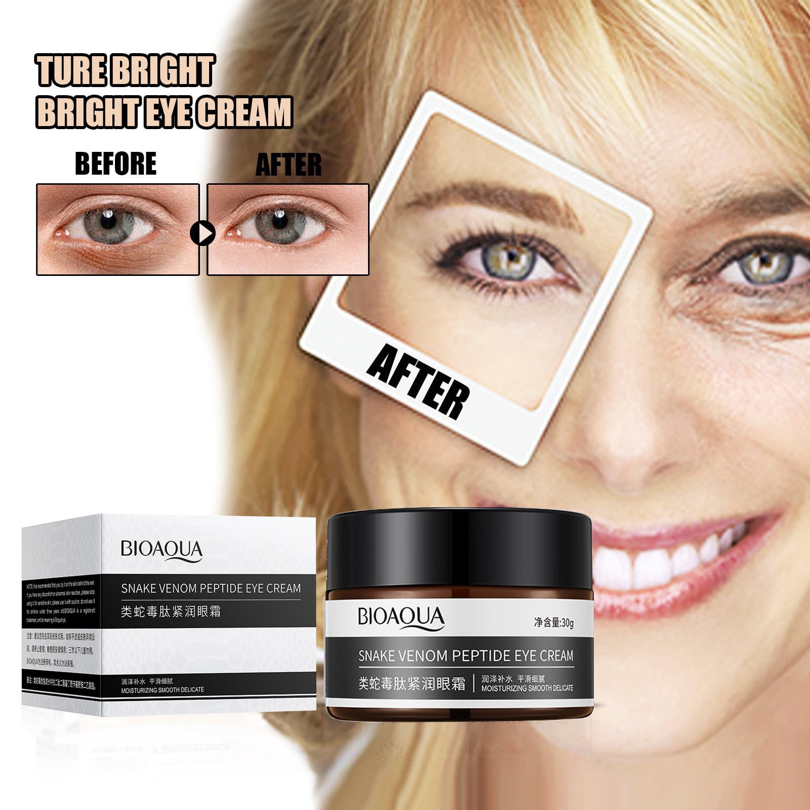 Gzwccvsn Firming Eye Cream, Firming Eye Cream For Bags, Snake Firming ...