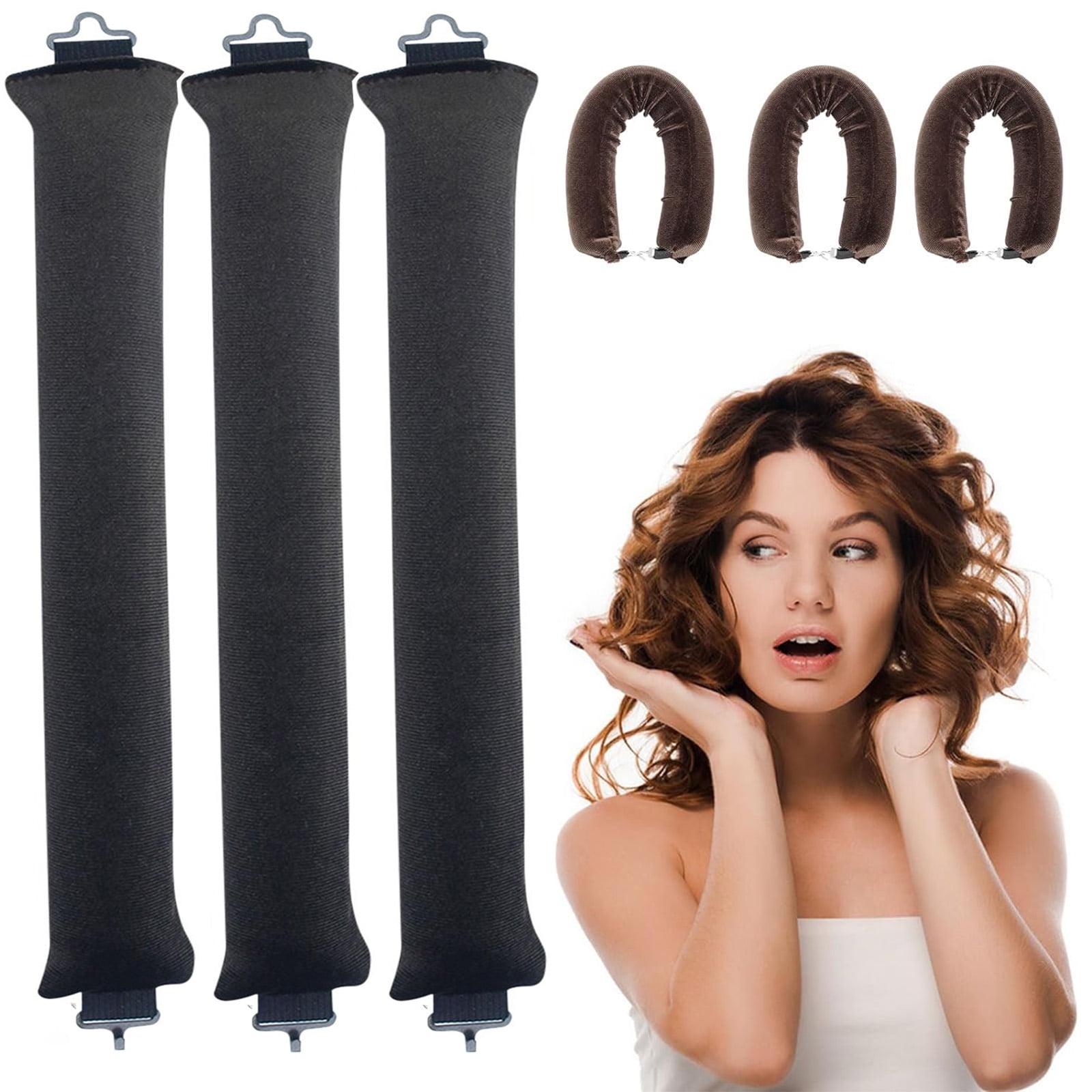 Gzwccvsn Heatless Hair Curler, Heatless Hair Curlers to Sleep In ...