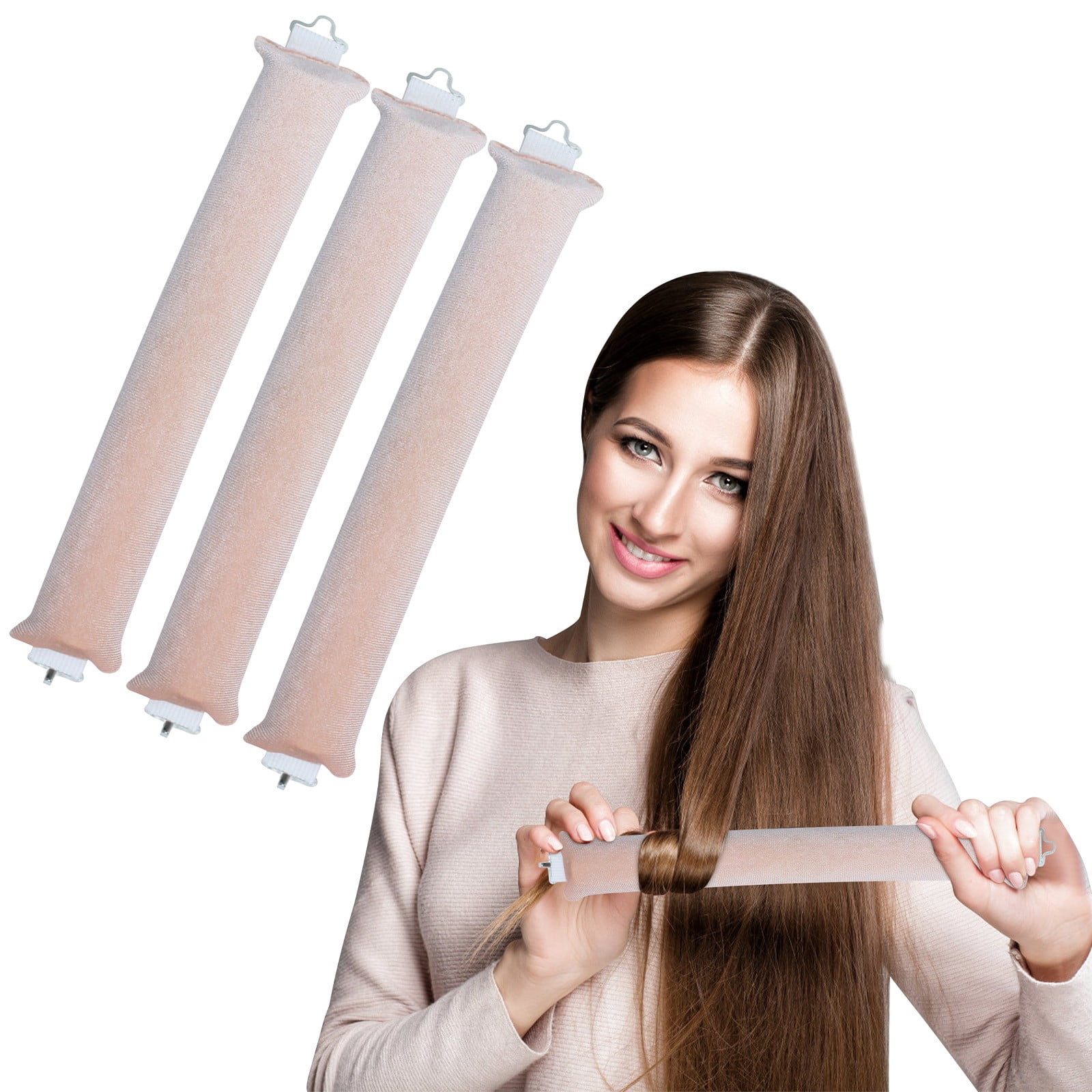 Gzwccvsn Heatless Hair Curler, Heatless Hair Curlers to Sleep In ...