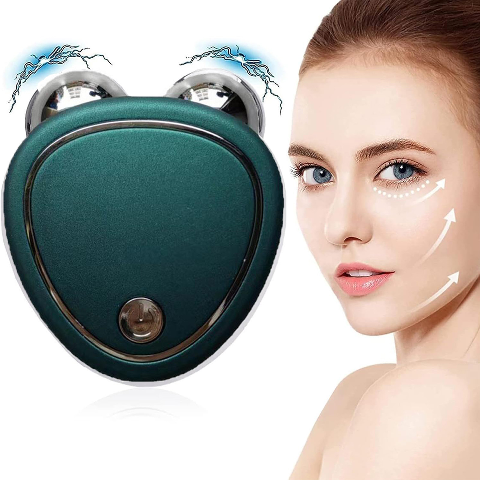 Gzwccvsn Microcurrent Facial Device, Mini Microcurrent Face Lift Device ...