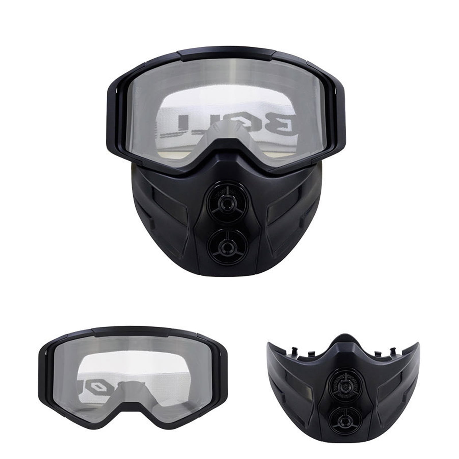 Gzwccvsn Snow Ninja Mask Goggles, Snow Goggles Motorcycle Helmet ...