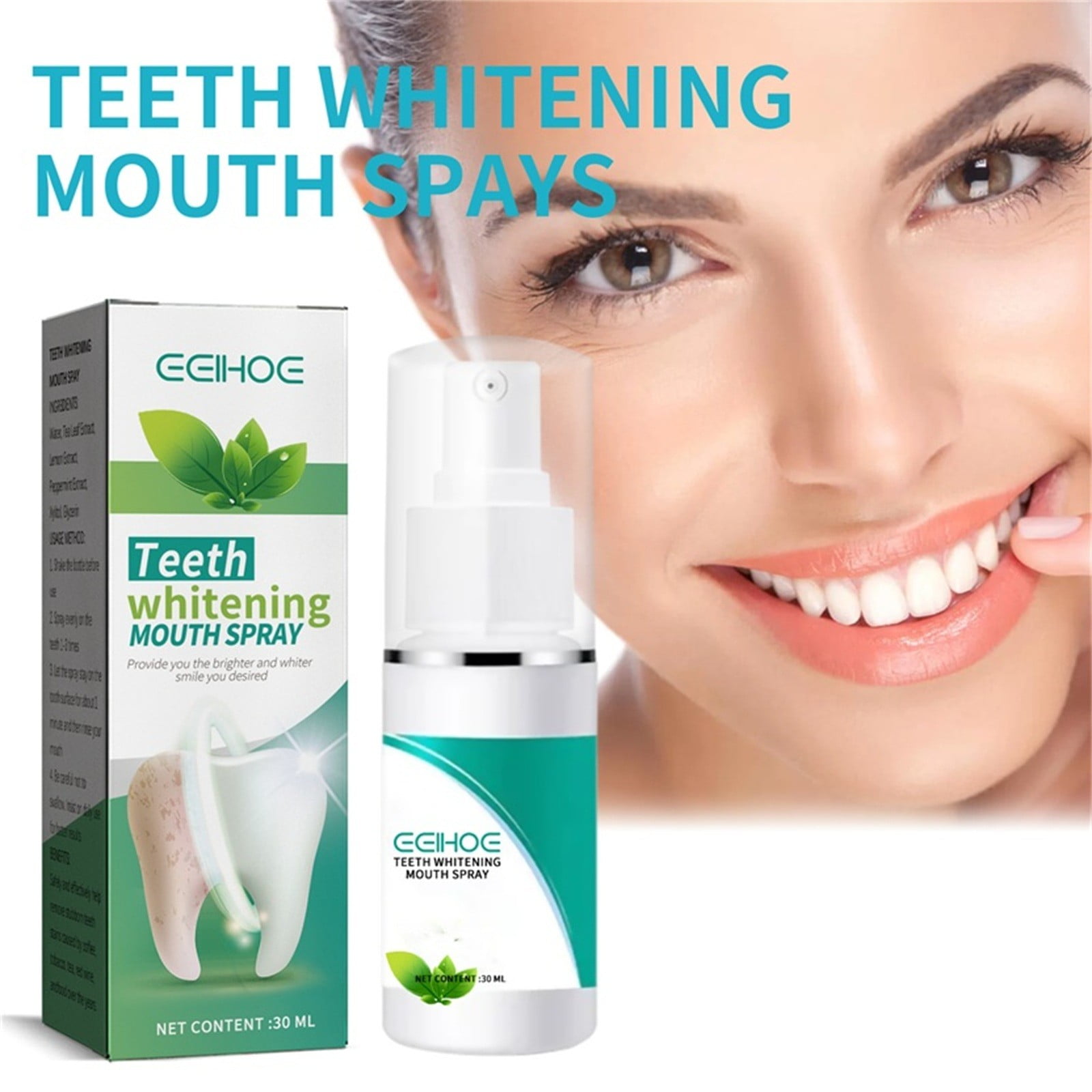 Gzwccvsn Teeth Whitening Partial & Denture Cleaner, Teeth Whitening ...