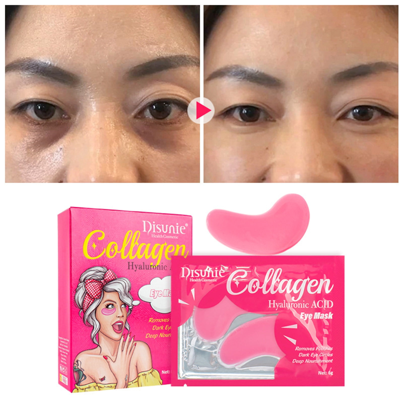 Gzwccvsn Under Eye Patches Masks,Bohuric Repairs The Eye Membrane ...