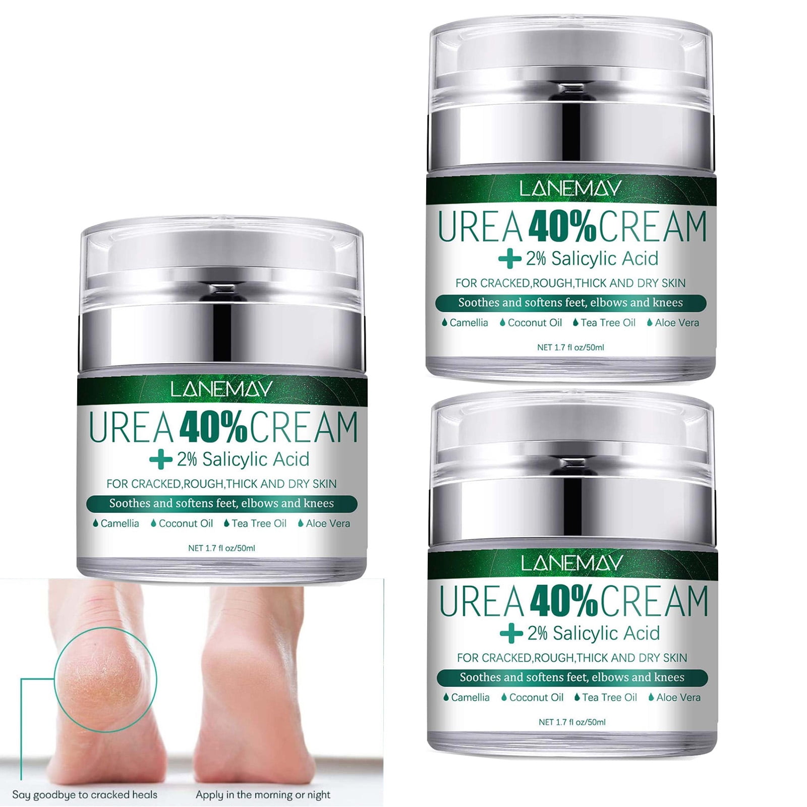 Gzwccvsn Urea Cream 42% | 2% Salicylicacid |50g Intensive Urea Foot ...