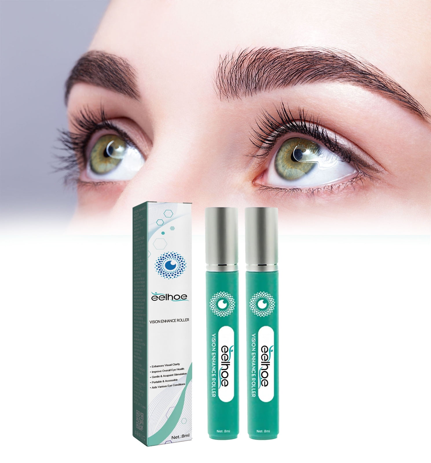 Gzwccvsn Vision Enhance Roller Nourishes Eye Tissue And Reduces Fatigue ...