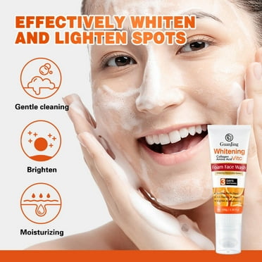 Gzwccvsn Whitening Rice Facial Cleanser Deep Clear Gentle Removing Oil ...