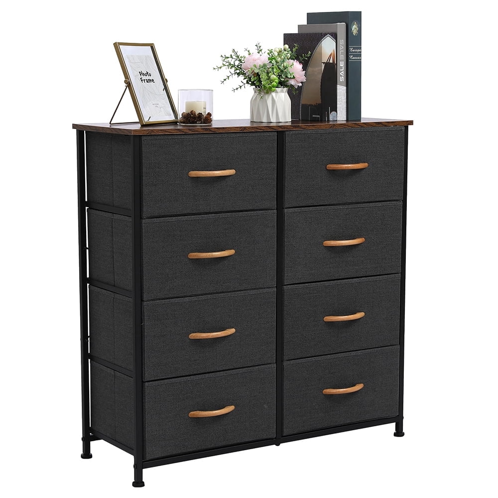 Gzxs 8 Drawer Dresser - Fabric Storage Tower Unit with Large Capacity ...