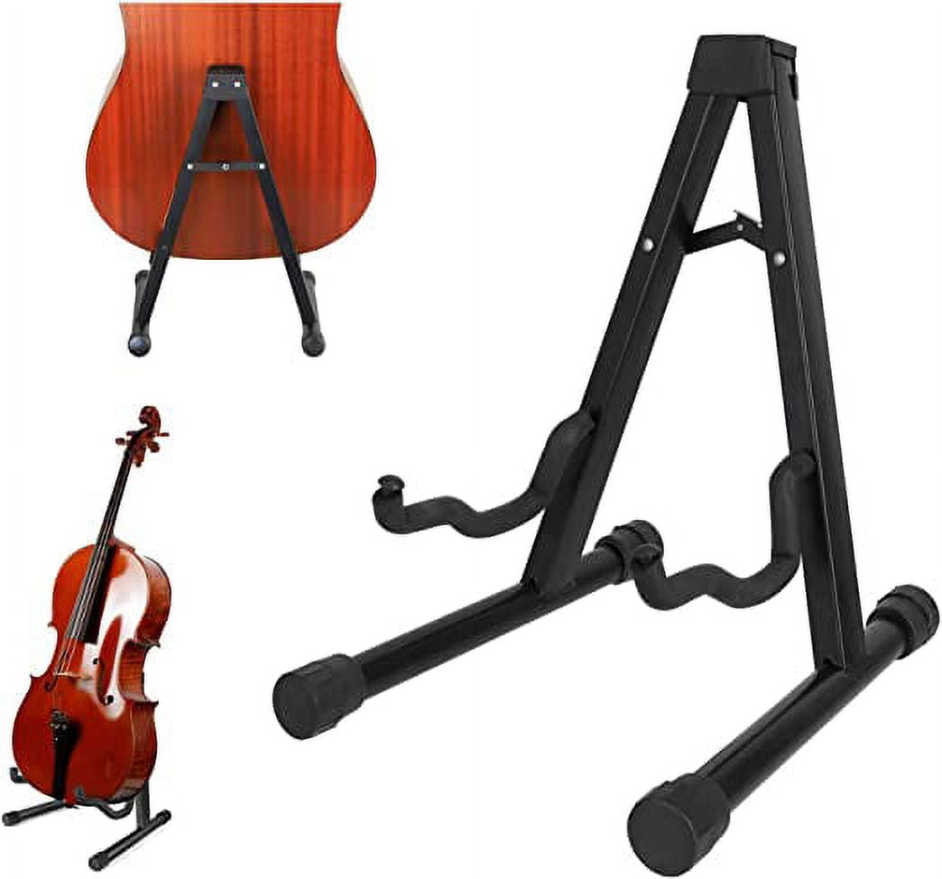 Gzxs Adjustable Cello Stand,A-Frame Folding Cello Support Stand ...