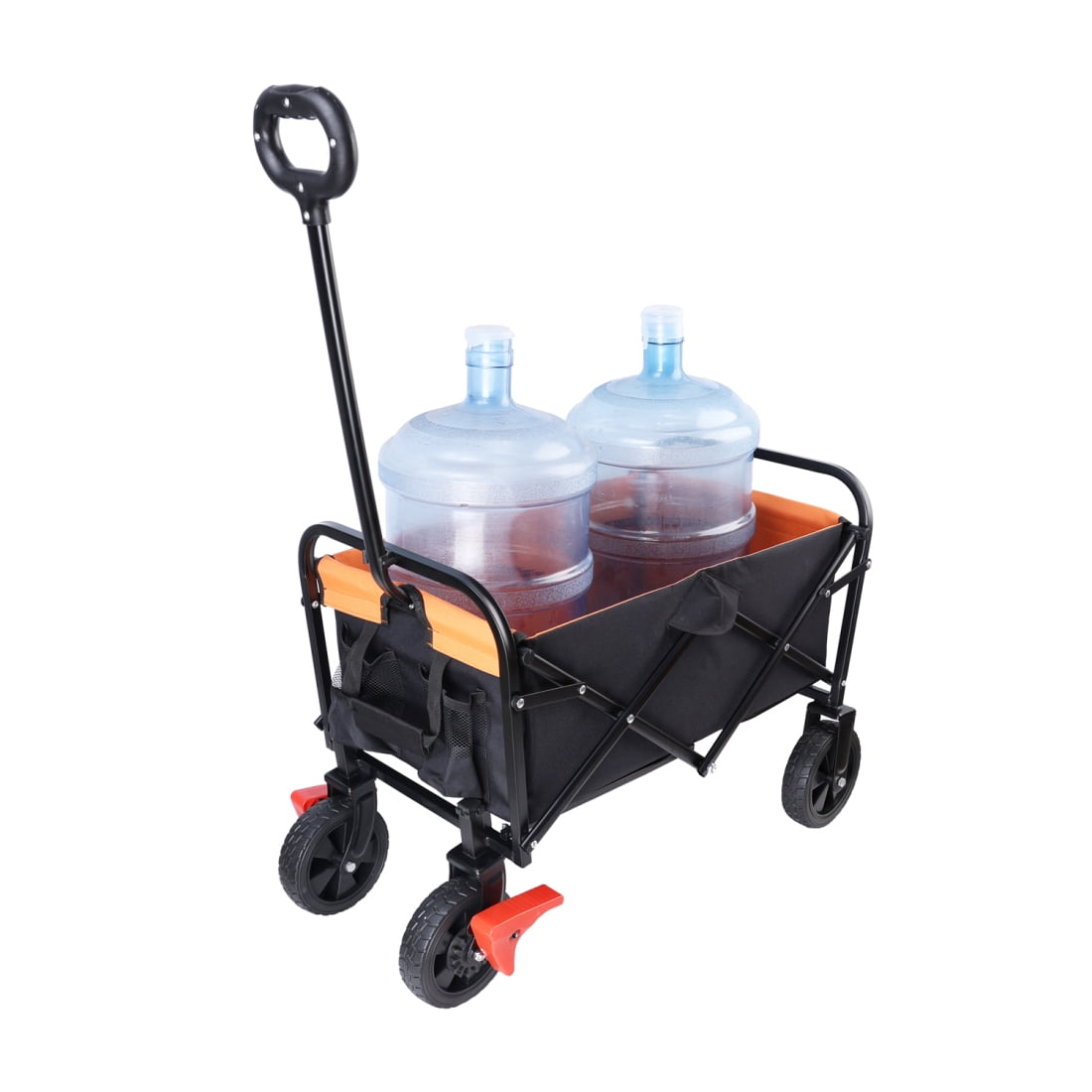Gzxs Collapsible Wagon Utility Wagons Cart, 150lbs Load, Portable ...