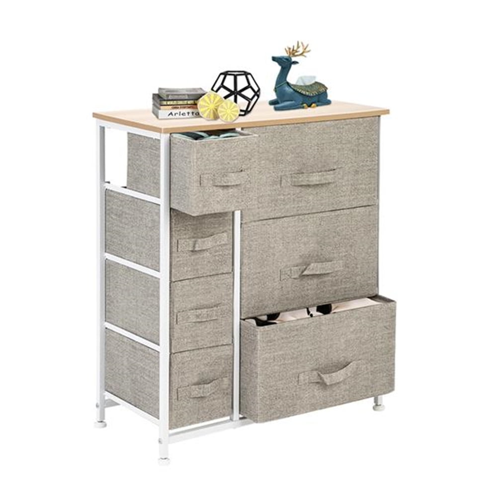 Gzxs Dresser for Bedroom, 7 Drawers Extra Wide Dresser Storage ...