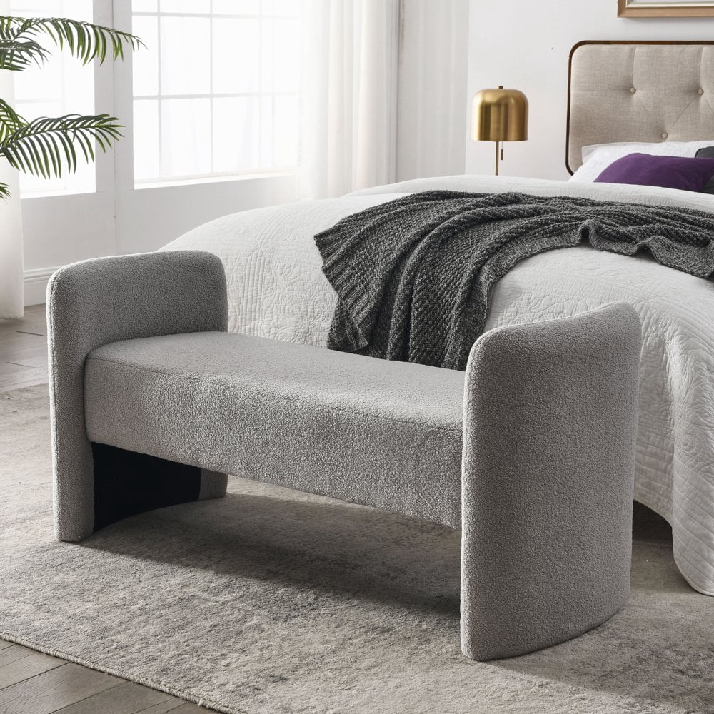 Gzxs Upholstered Modern Ottoman Bench for Living Room & Bedroom ...