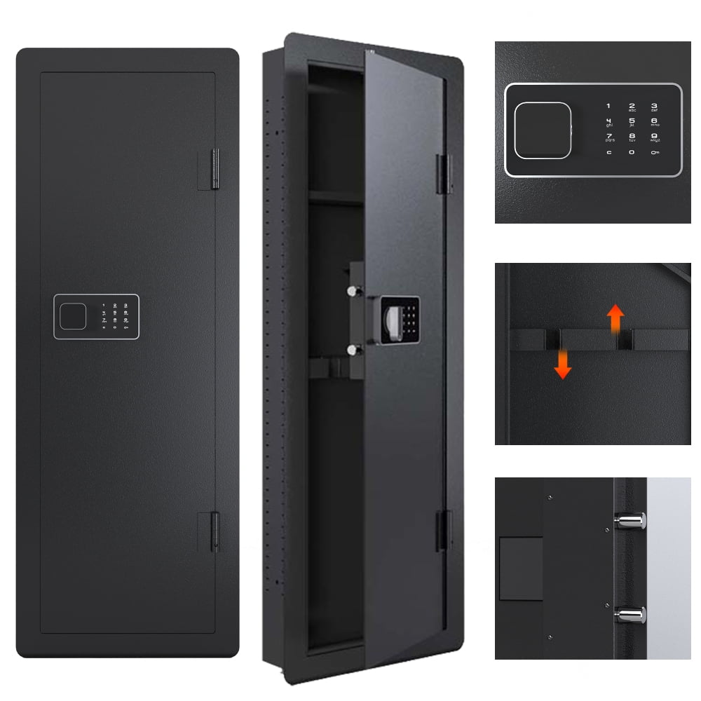Gzxs Wall Gun Safe, Gun Safe for Rifles and Pistols, Gun Safes ...