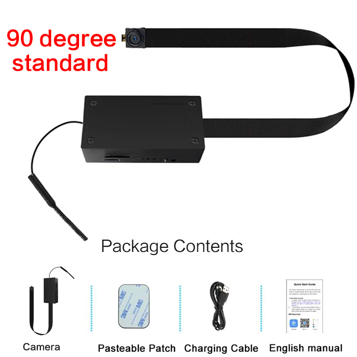 H.264 Ultra Mini DIY Portable WiFi IP Camera Remote View P2P Wireless ...