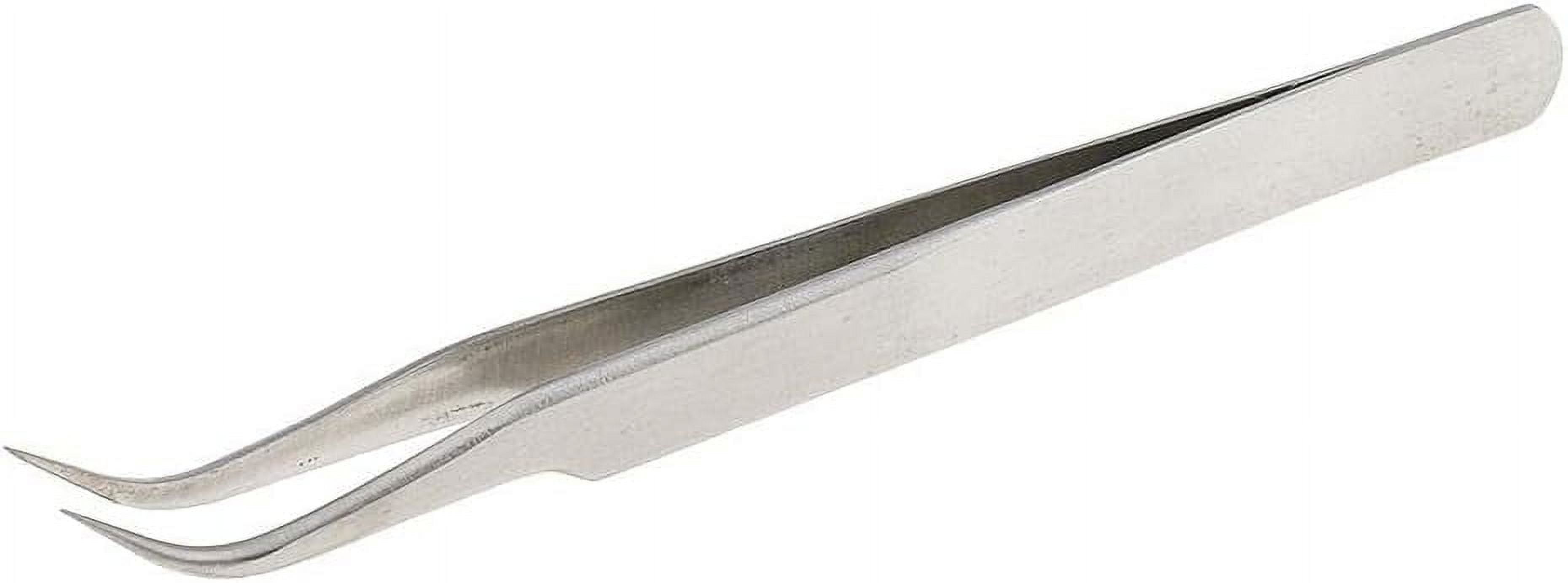 H-306 Bent Tip Haneshi Eyelash Extension Tweezers - High Precision Stainless Steel Tool for ...