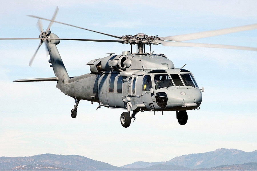 H-60 Knighthawk Helicopter HC-3 Navy Style - A - 24x36 Inch Glossy ...