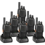 Onn. 23 mile Walkie Talkie 3 pack with Two Way Radios, LED Light, 22 ...