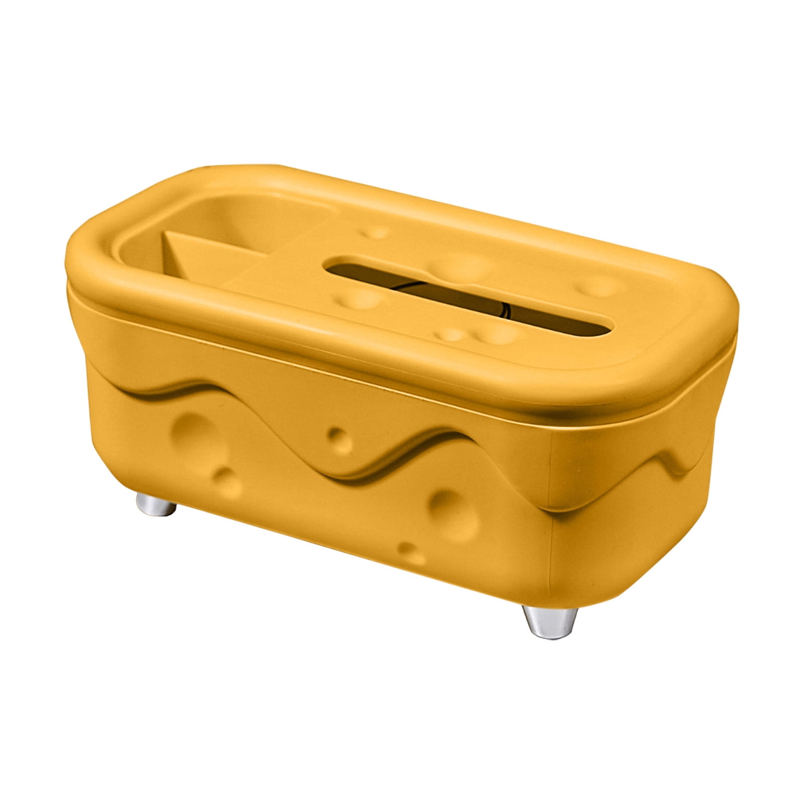 H-965 Yellow Tissue Box Drawer Organizer Scandinavian Style For Living ...