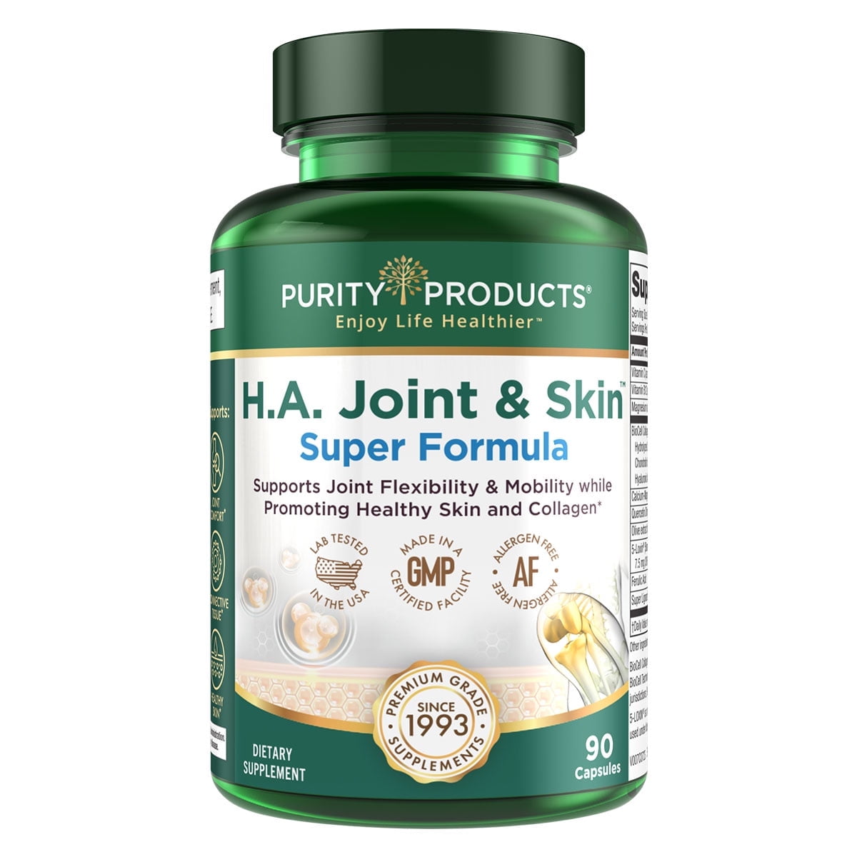 Purity Products - H.A. Joint & Skin Formula, BioCell Collagen w ...