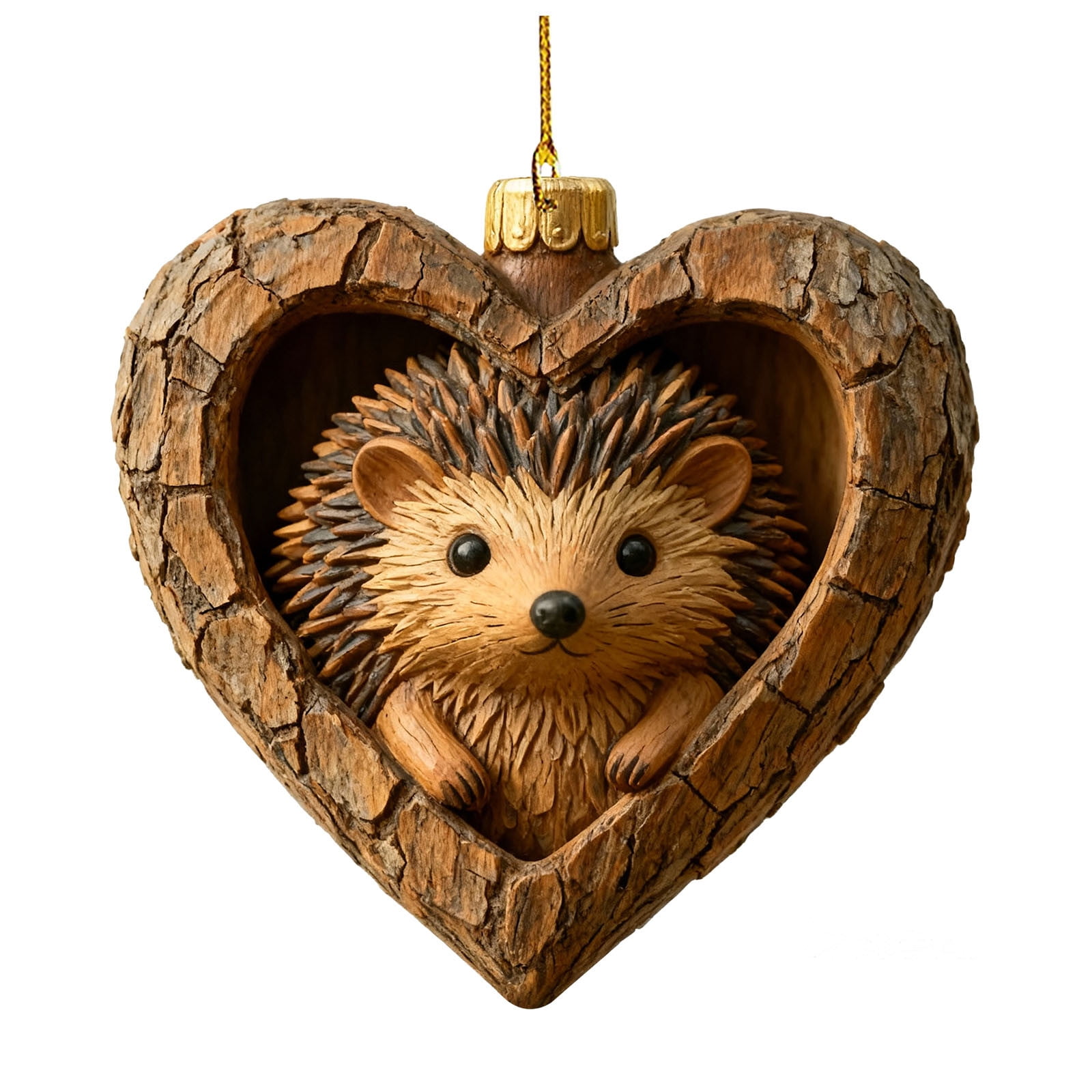 H Acrylic Forest Animal Acorn 2D Hanging Ornament Single Decor 8Cm 3.1 ...