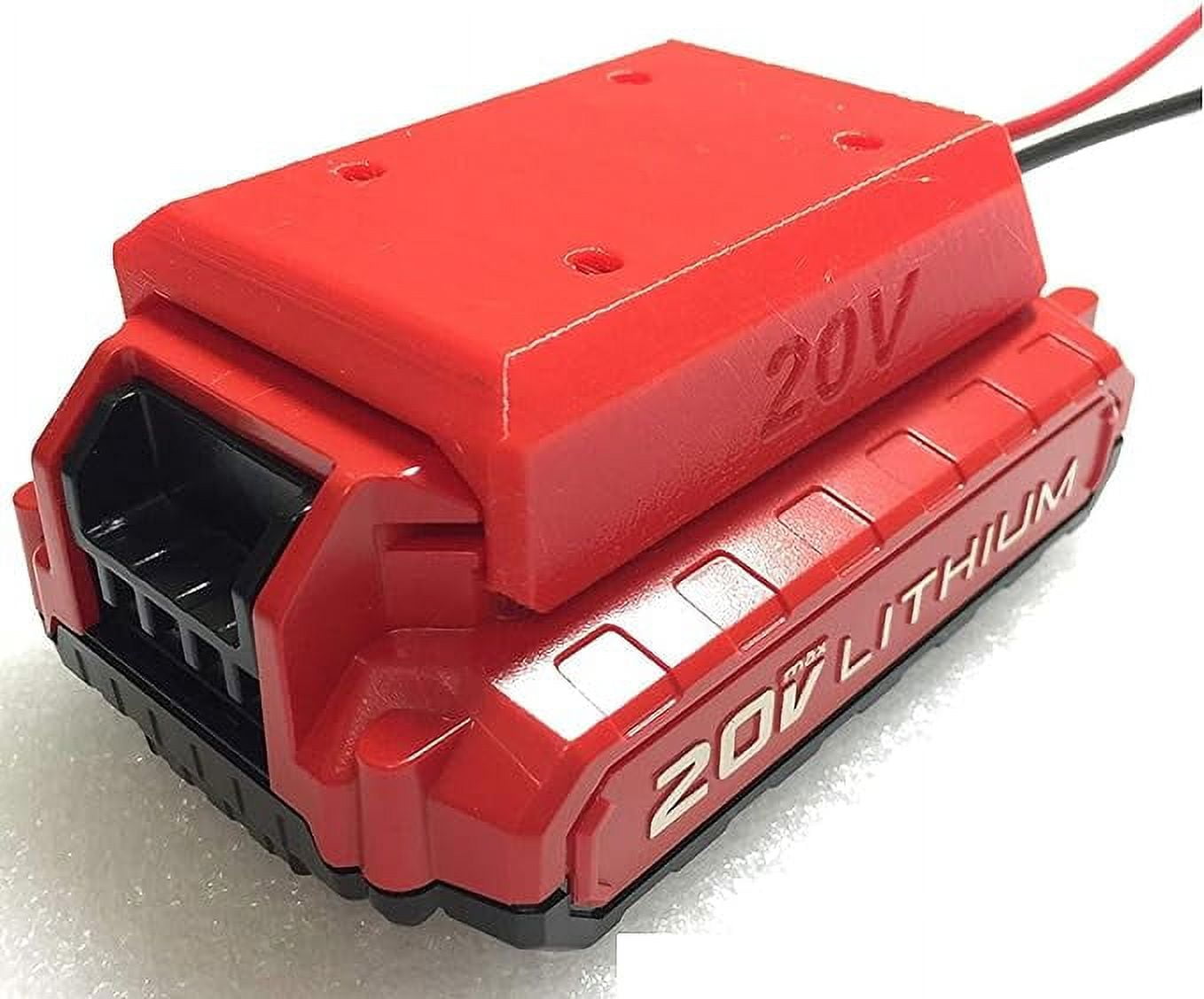 H Adapter for Porter Cable 20v Max Battery Dock Power connector12 Gauge ...