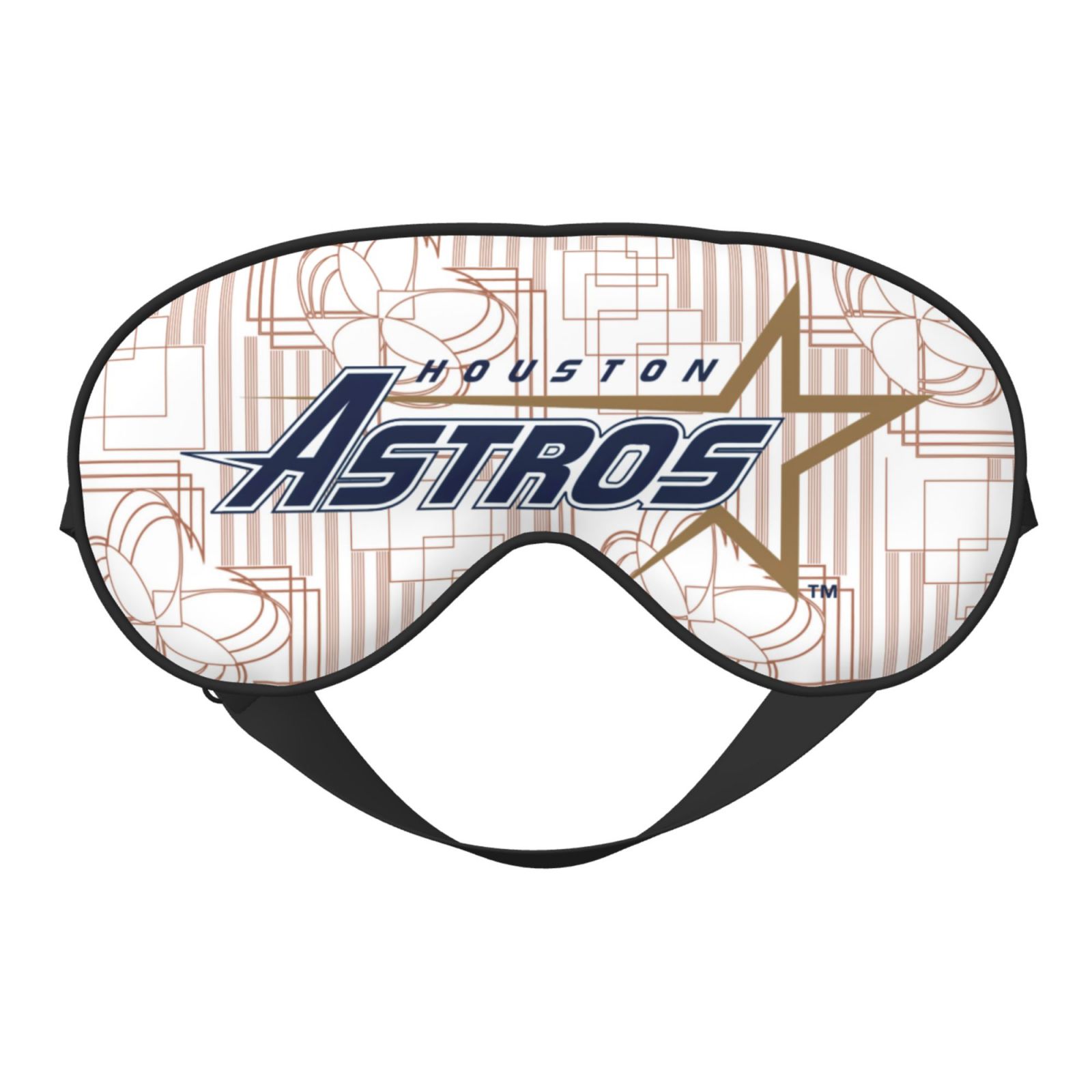 H_Astros 2025 Baseball Team Double-Sided Sleep Mask | Baseball Fan Gift ...