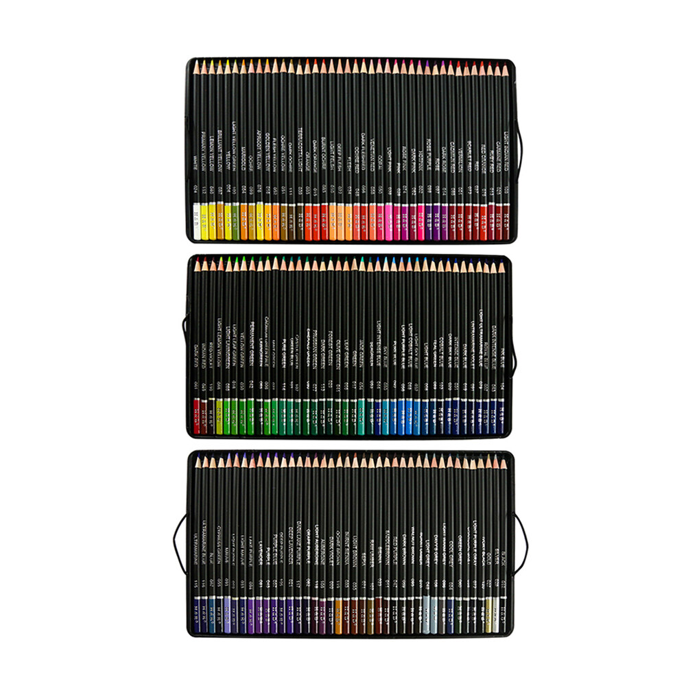 H&B 120 Colors Pencil Painting Stick Art Set Kit for Children Kids ...