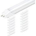 H&B Luxuries 4FT LED T8 Ballast Bypass Type B Light Tube, 18W, UL-Listed for Single-Ended & Dual ...