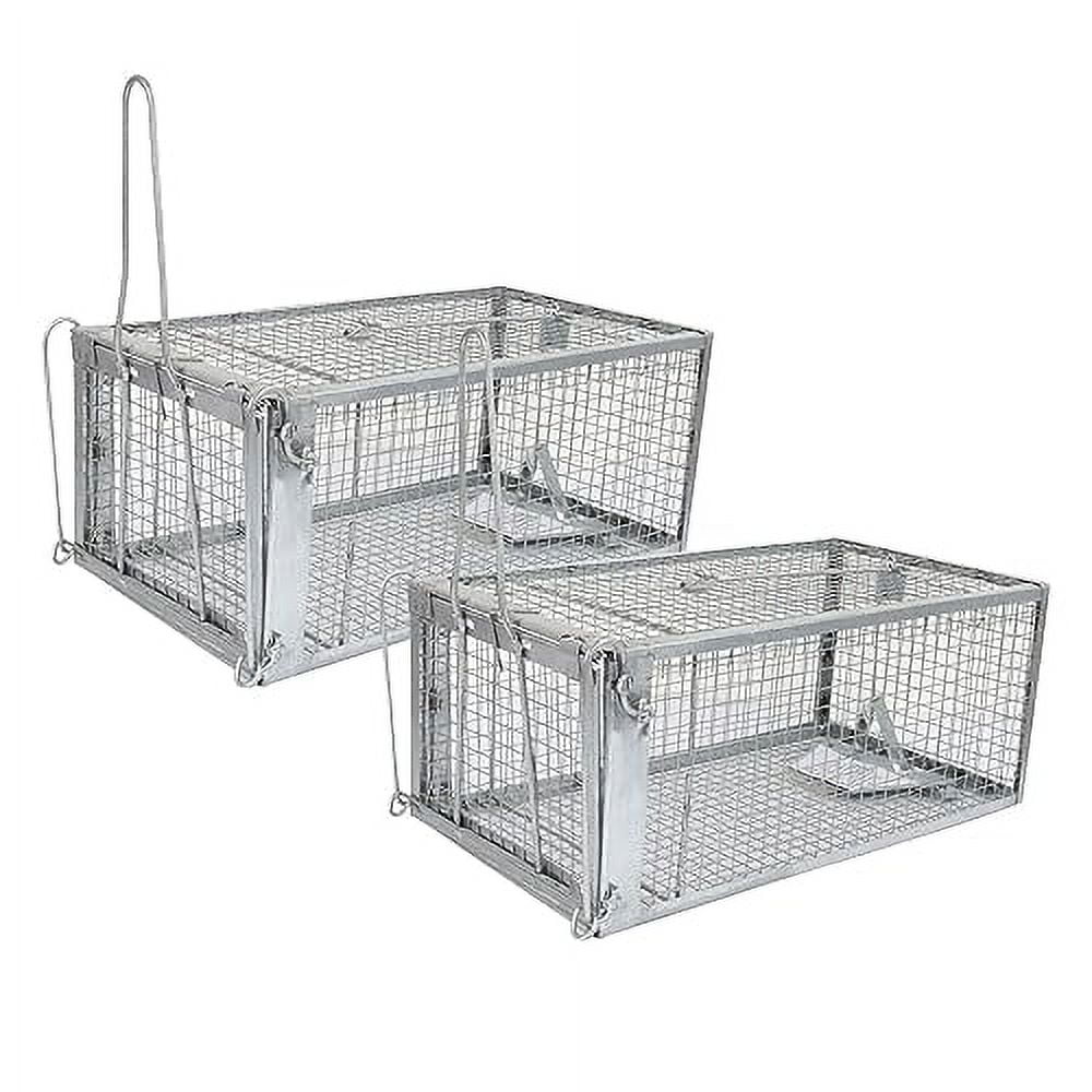 H&B Luxuries Rat Trap - Humane Live Animal Cage for Rat Mouse Hamster ...