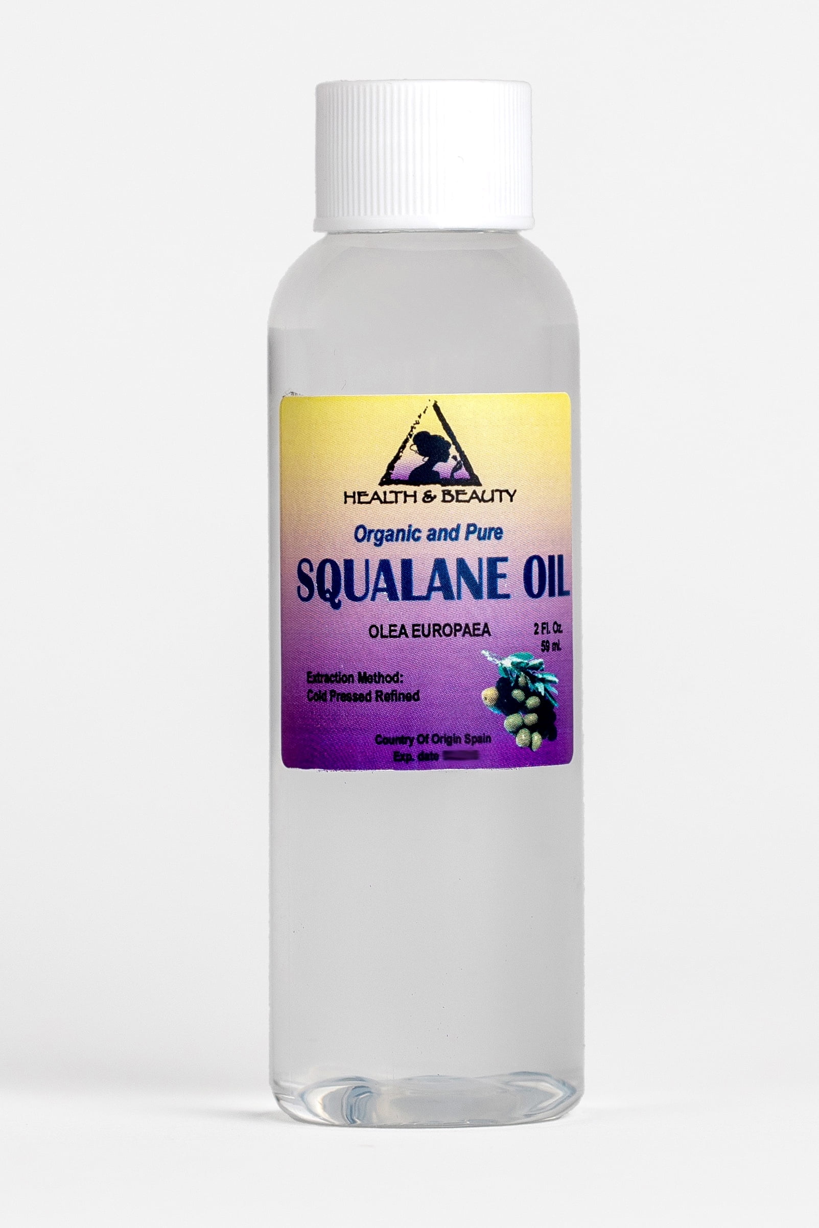 H&B Oils Center Squalane oil organic olive-derived anti-aging ...