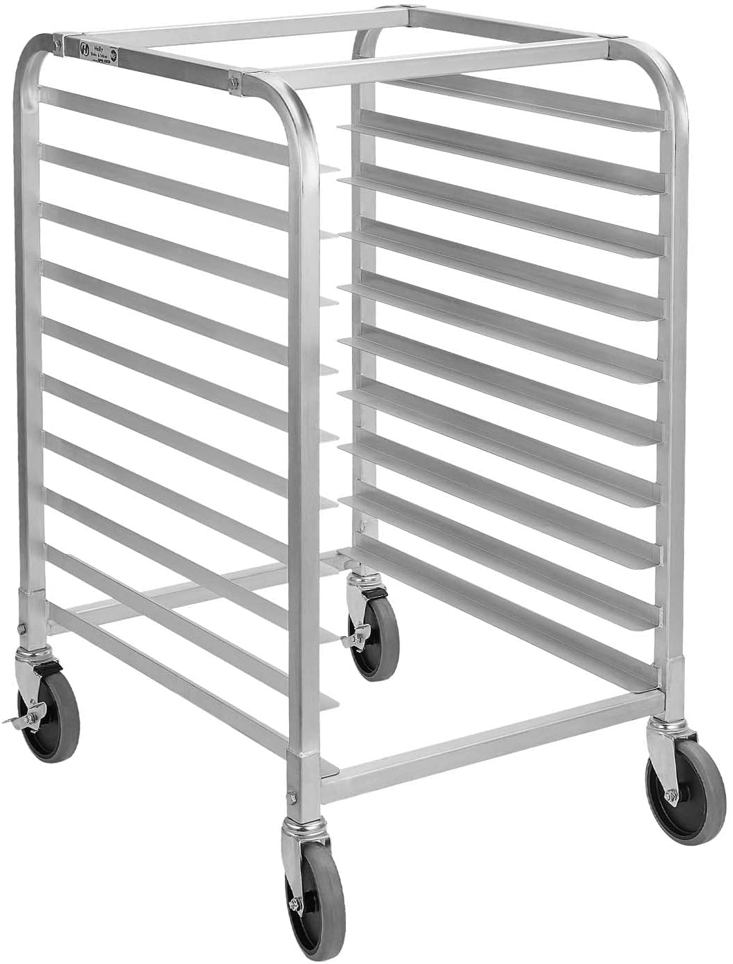 H Bun Pan Rack 10 Tier with Wheels, Commercial Bakery Racking of ...