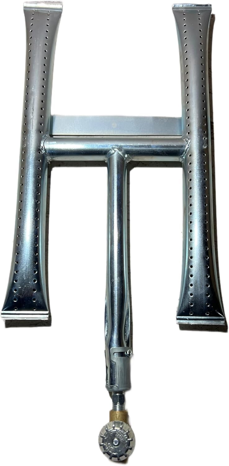 H-Burner 40cm, Quemador H Chica 40cm. Grill Burner, Quemador de Gas ...